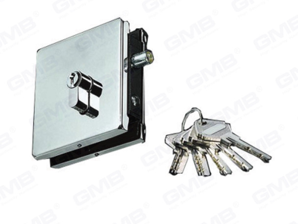 Stainless Steel Commercial Glass Door Security Lock Sliding Door Lock ...