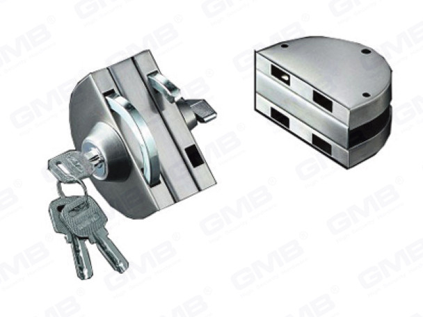 Stainless Steel Commercial Glass Door Security Lock Sliding Door Lock ...
